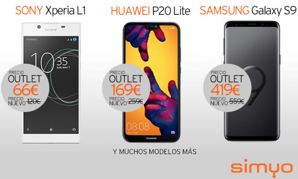 outlet simyo moviles - 1000tarifas